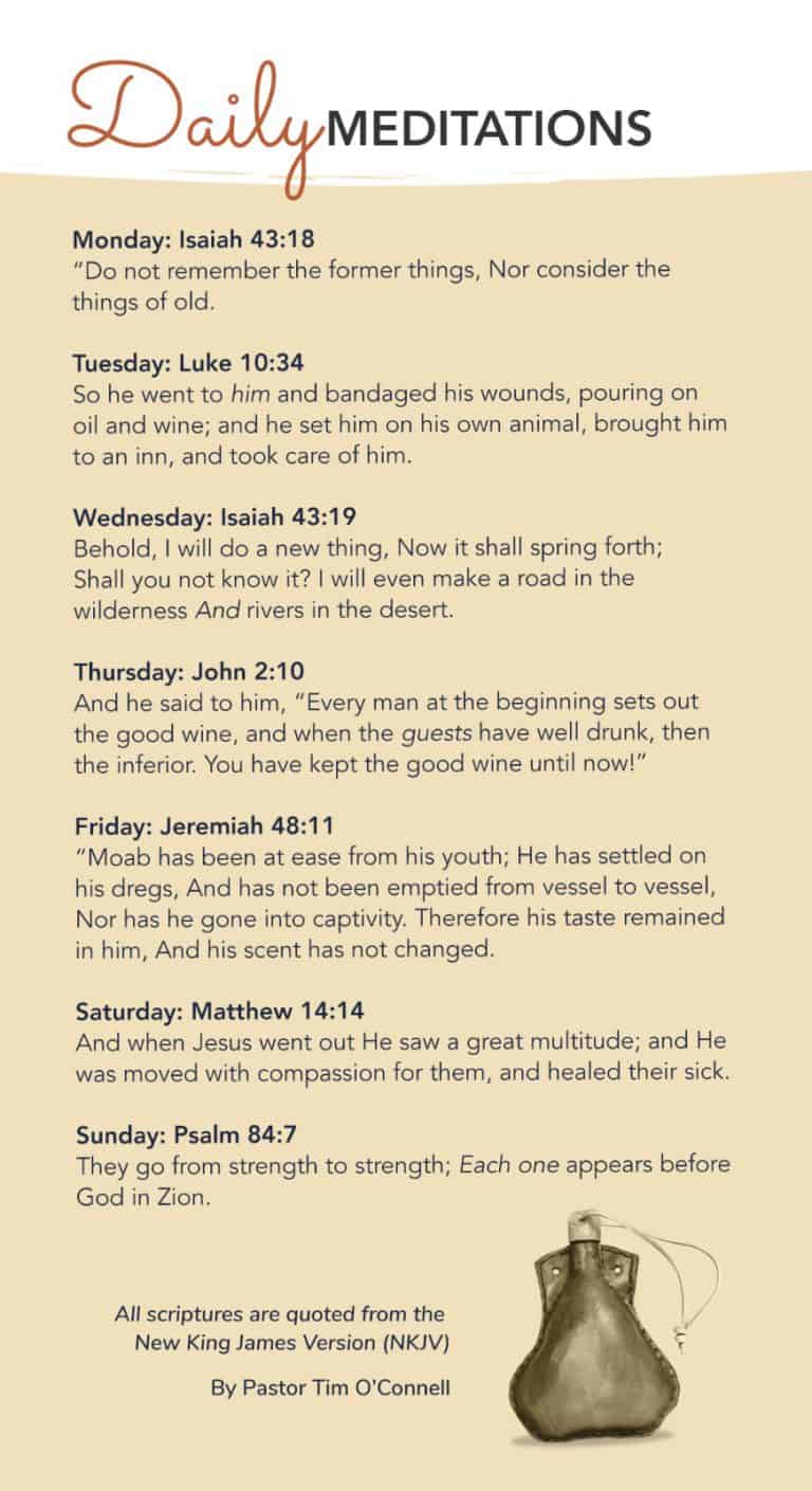 Weekly Devotionals – 18 January 2021 | Lighthouse Evangelism