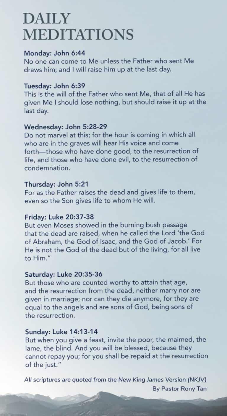 Weekly Devotionals – 4 January 2021 | Lighthouse Evangelism