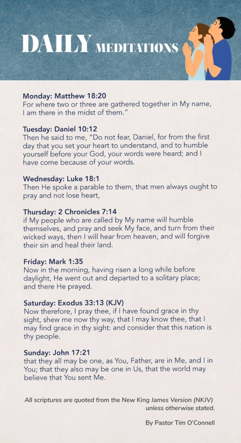 Weekly Devotionals – 1 March 2021 | Lighthouse Evangelism