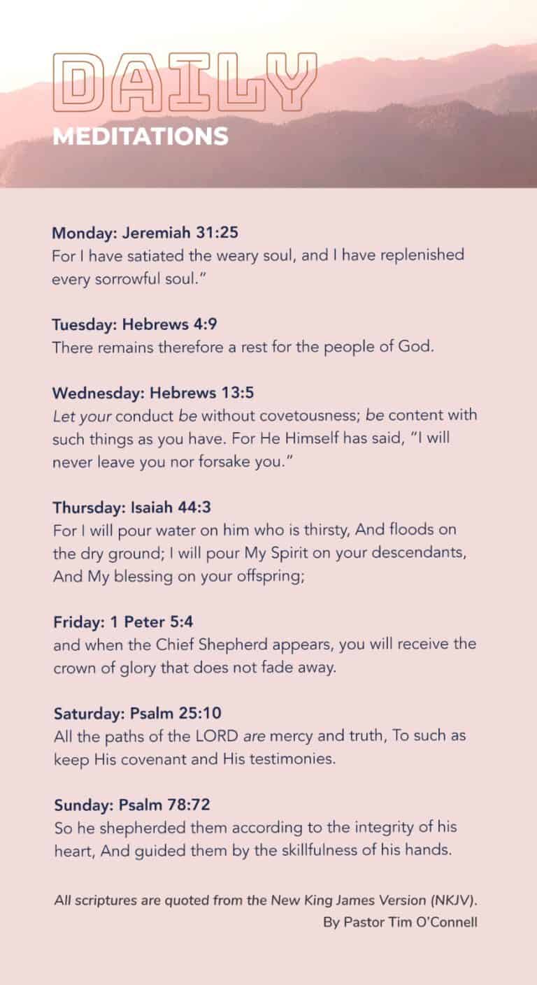 Weekly Devotionals – 15 February 2021 | Lighthouse Evangelism