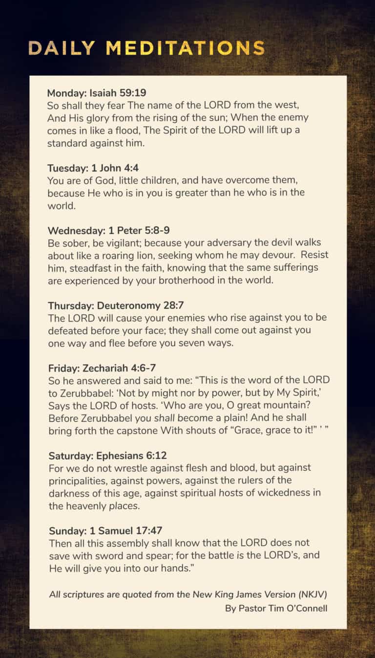 Weekly Devotionals – 17 May 2021 | Lighthouse Evangelism