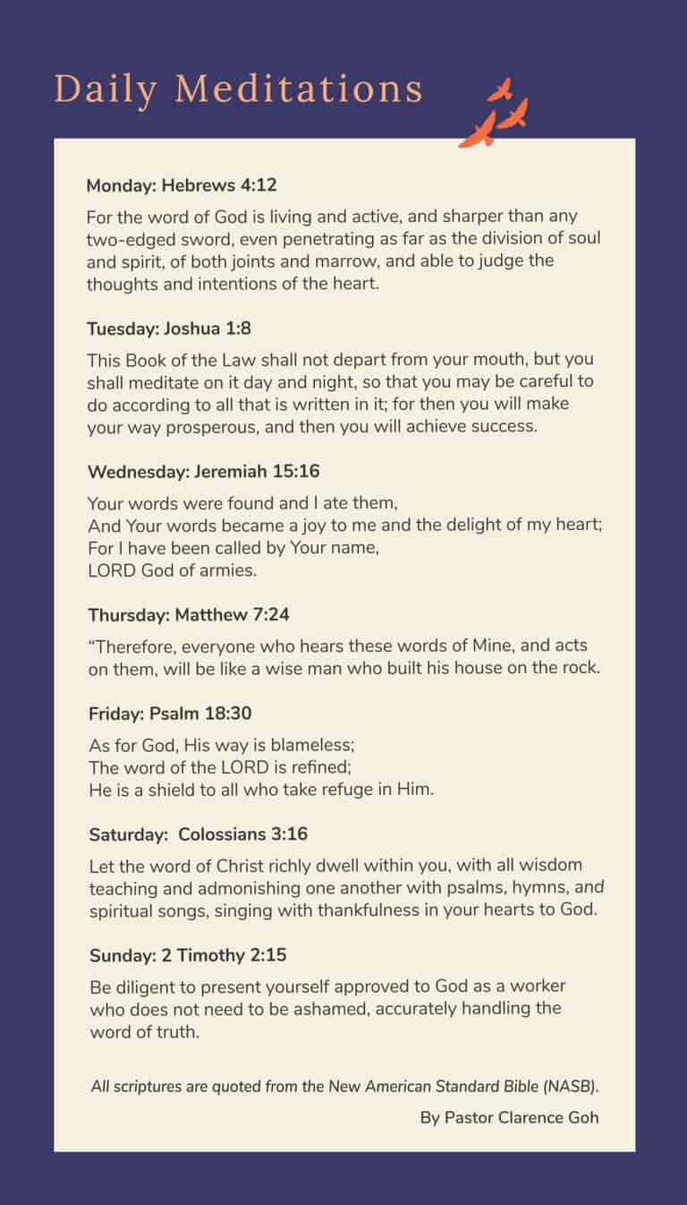 Weekly Devotionals – 14 June 2021 | Lighthouse Evangelism